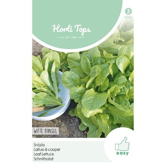 Witte Dunsel Leaf Lettuce Seeds - Soft and Tender for Salads and Stews ...