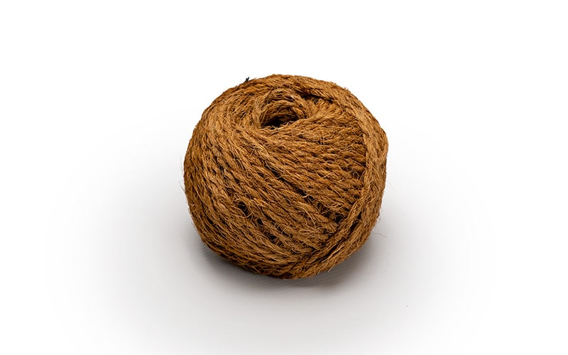 Eco-Friendly 50 Meter Brown Coco Twine - Natural and Compostable Garden ...