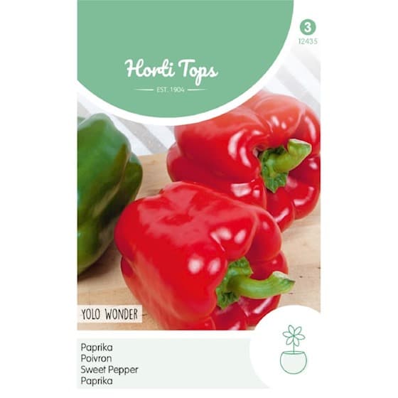 Yolo Wonder Sweet Pepper Seeds | Grow Delicious Bell Peppers at Home ...